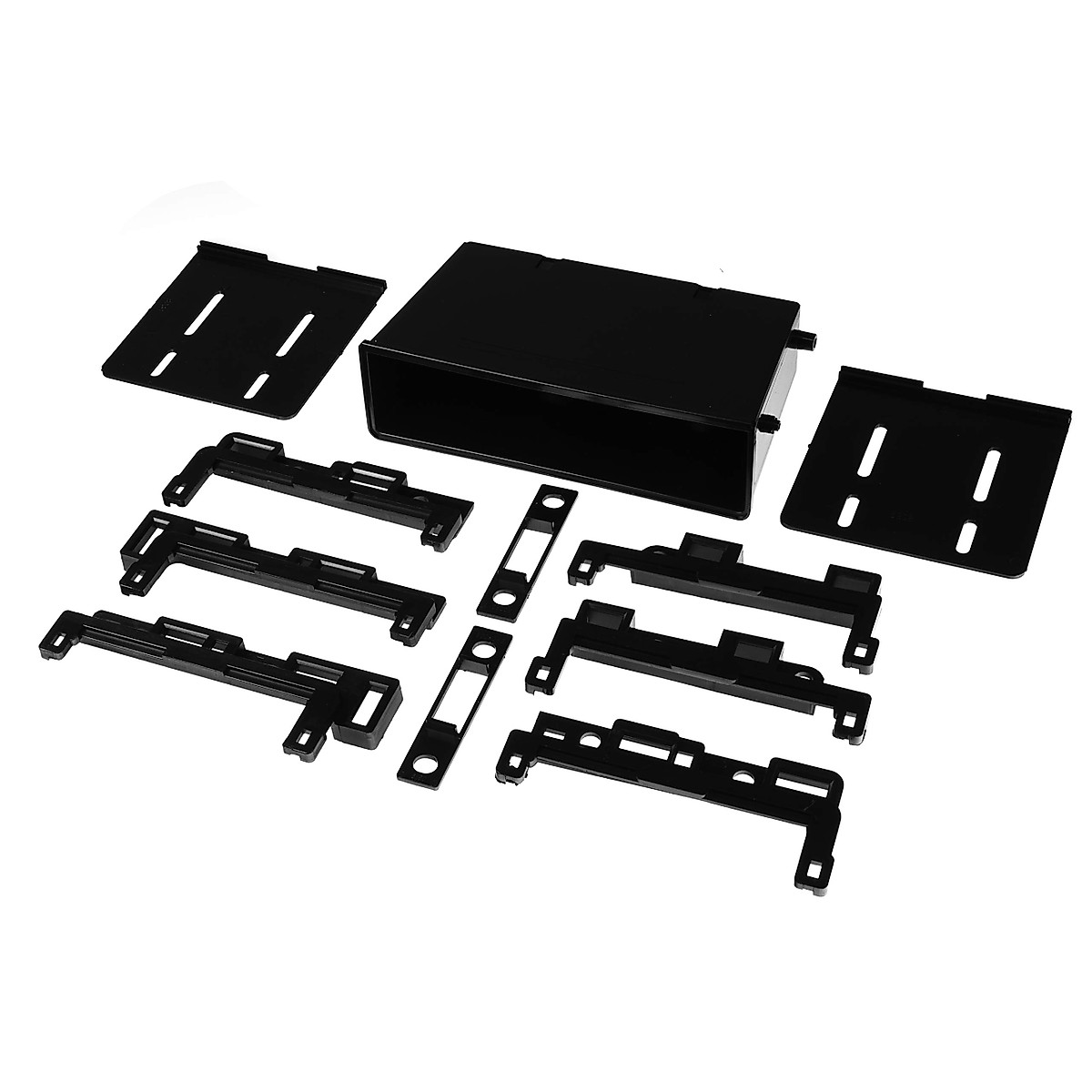 Scosche GM0516DDCS Double DIN Radio Install Dash Kit Compatible with Select 2004-21 Buick, Chevrolet, GMC, Hummer, Pontiac, Saturn and Suzuki Vehicles - Complete Car Stereo Installation Interface Kit