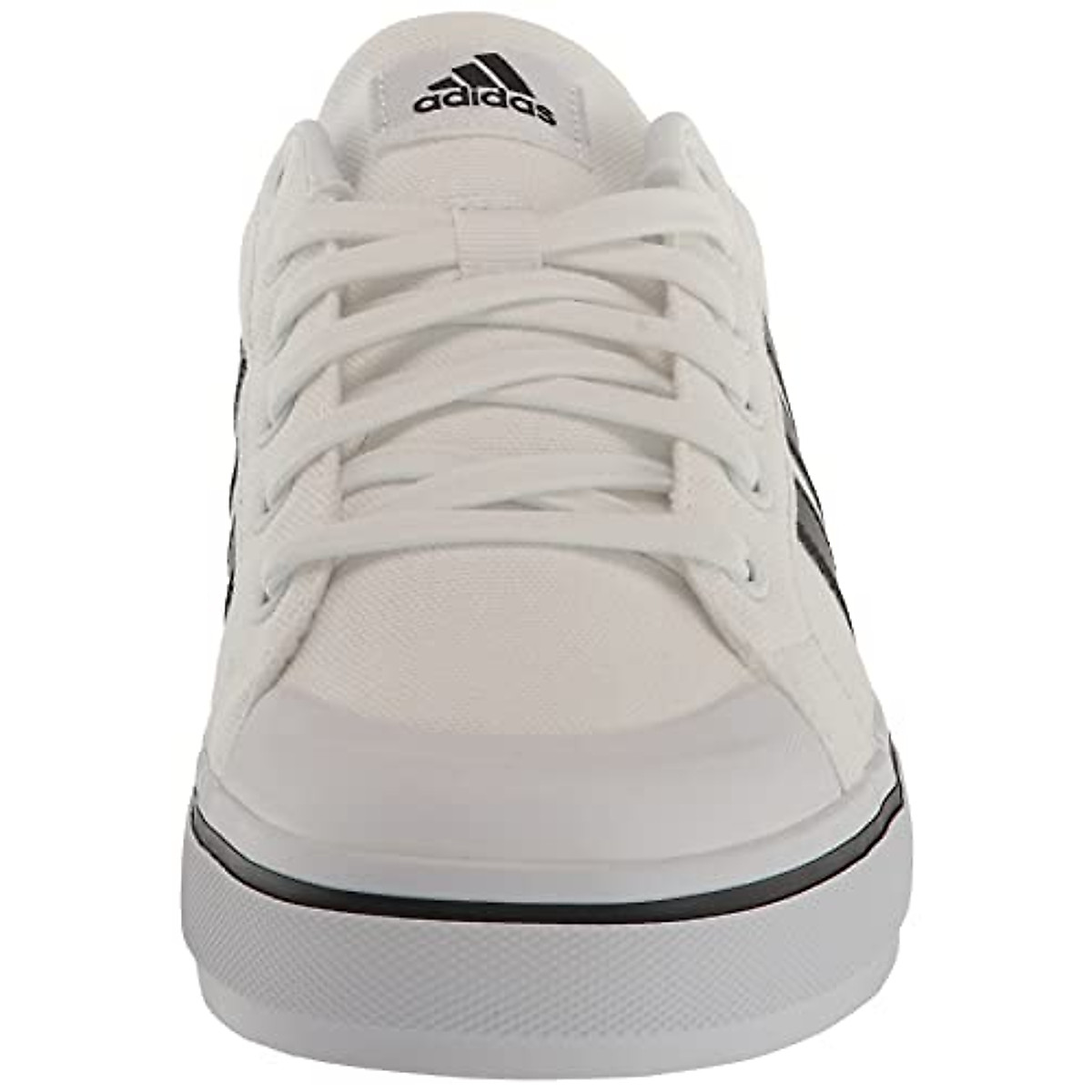 adidas Men's Bravada 2.0 Skate Shoe, White/Black/Black, 8