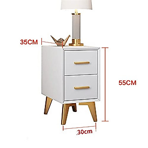 HIGOH Bedside Table Bedside Table Bedroom Cabinet Living Room Bedside Table Home