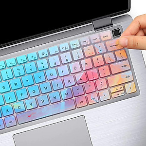 Keyboard Cover Skin for Dell Latitude 14" 7450 7440 7430 7420 7410 3340 5450 5440 5431 5430 5420 9420 9430, Latitude 16" 7640 7650, 15.6" Dell Latitude 7520 9510 9520 Laptop Keyboard Protector
