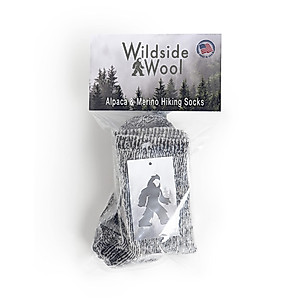 Desert Breeze Distributing Luxurious Alpaca and Merino Wool Boot Sock, The Mountaineer, for Men, Women, Insulated Terry Loop Cushion, USA Made