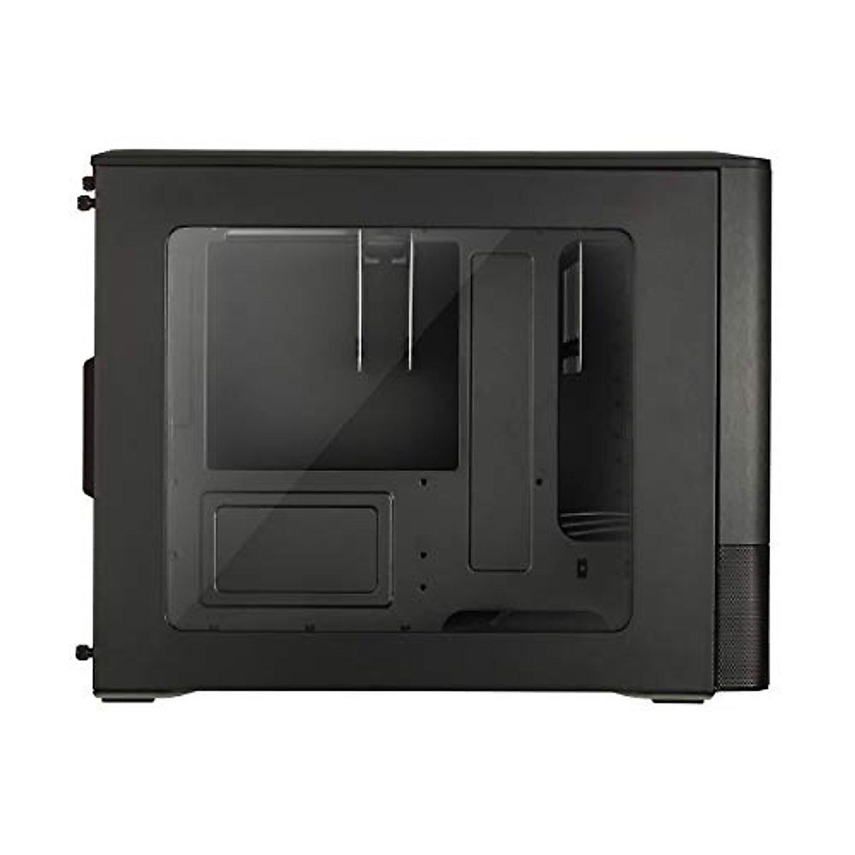 Fractal Design Node 804 - Black - Cube Compact Computer Case - mATX - High Airflow - Modular Interior - 3X Fractal Design Silent R2 120mm Fans Included - USB 3.0 -Window Side Panel