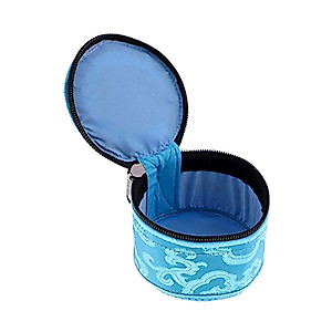 Singing Bowl Storage Bag - Singing Bowl Carry Case Bag, Zipper Closure, Colors Vary (D:5.51in/14CM)