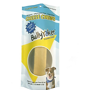 BULLYYAKER All Natural Himalayan Dog Chew,Odorless,Longlasting Healthy Cheese Dog Chew Treats.Can be Used Indoor & Outdoor to Keep Dogs Busy. (X-Large)