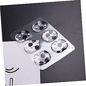 OFFSCH 6pcs Drum Dampeners Electronic Drum Pads Keyboard Kit Percussion Accessories Kids Drum Pad Cymbal Mute Drum Damper Self-adhesive Mute Mat Drum Gel Pad Snare Suite Hat Child Damping