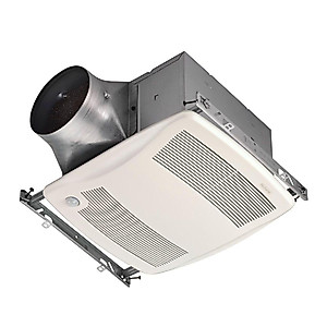 Broan-NuTone ZN110M Bathroom Fan, 110 CFM Multi Speed Ultra Green Series with Motion Sensing - for 6" Duct