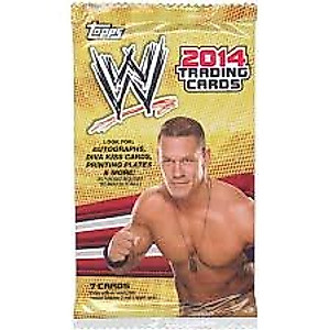 Topps 2014 WWE Trading Cards Pack