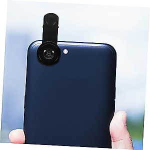 Hemobllo 3pcs Super Smartphone Most Fish Lens， Upgraded of Eye Compatible with s//in Kits Mm Lenes- & - Light Cell Lenses Wide Accessories Compatible with iPhone Angle Lense Lensblack