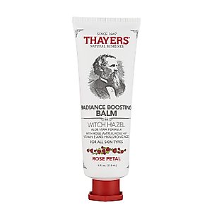 THAYERS Rose Petal Radiance Boosting Moisturizer with Hyaluronic Acid and Vitamin E, 4 Ounces