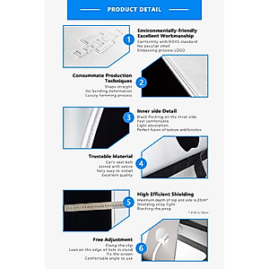 iLooker 27B 27 inch iMacPro Monitor Hood Sunshade Sunhood Space Gray Edition for Apple iMacPro and Apple Monitor