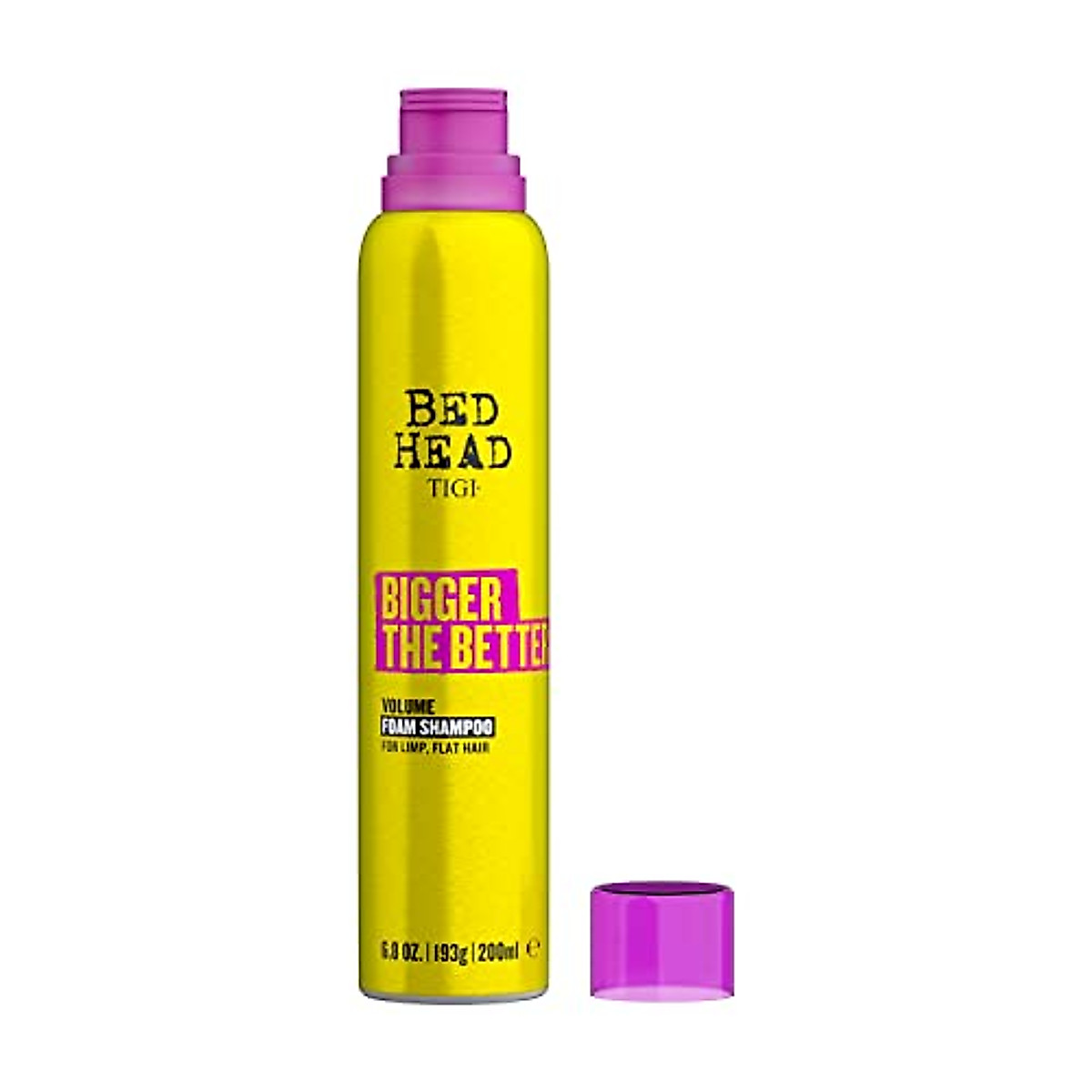 TIGI Bed Head Bigger The Better Volume Foam Shampoo for Fine Hair 6.8 oz
