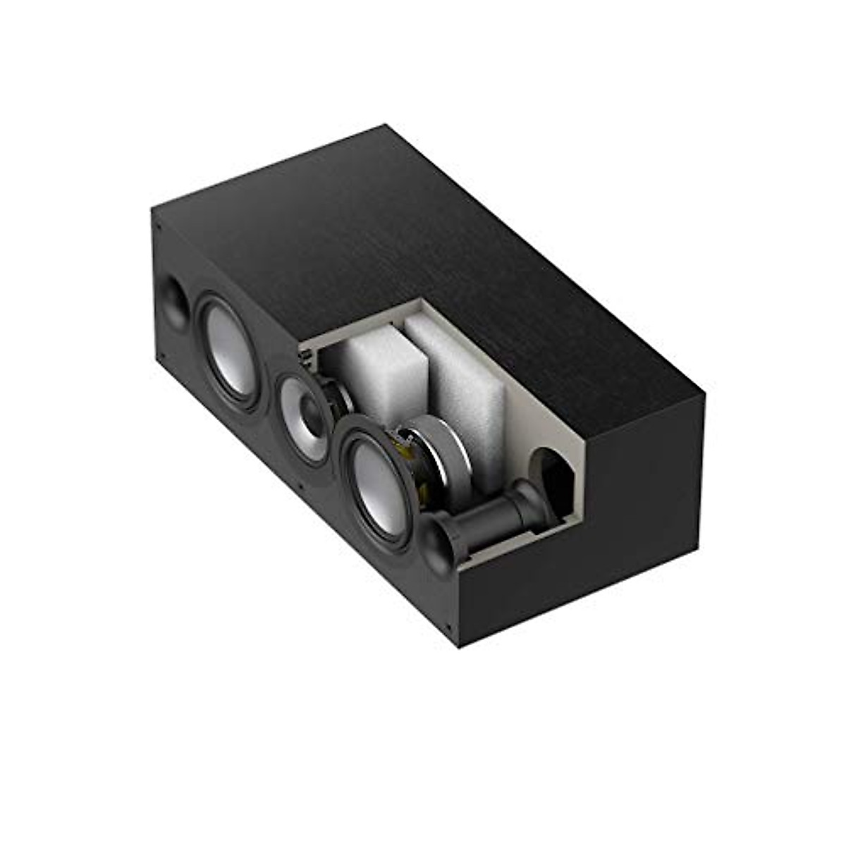 ELAC Uni-Fi 2.0 UC52 Center Speaker (Each), Black (UC52-BK)