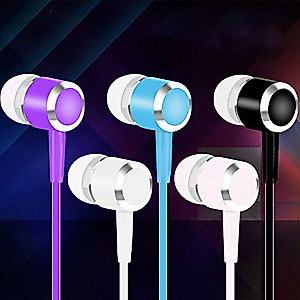Hai Lan Universal in-Ear Stereo Earphone Earbuds Earphones Wired Stereo in-Ear Headphones Bass Earbuds