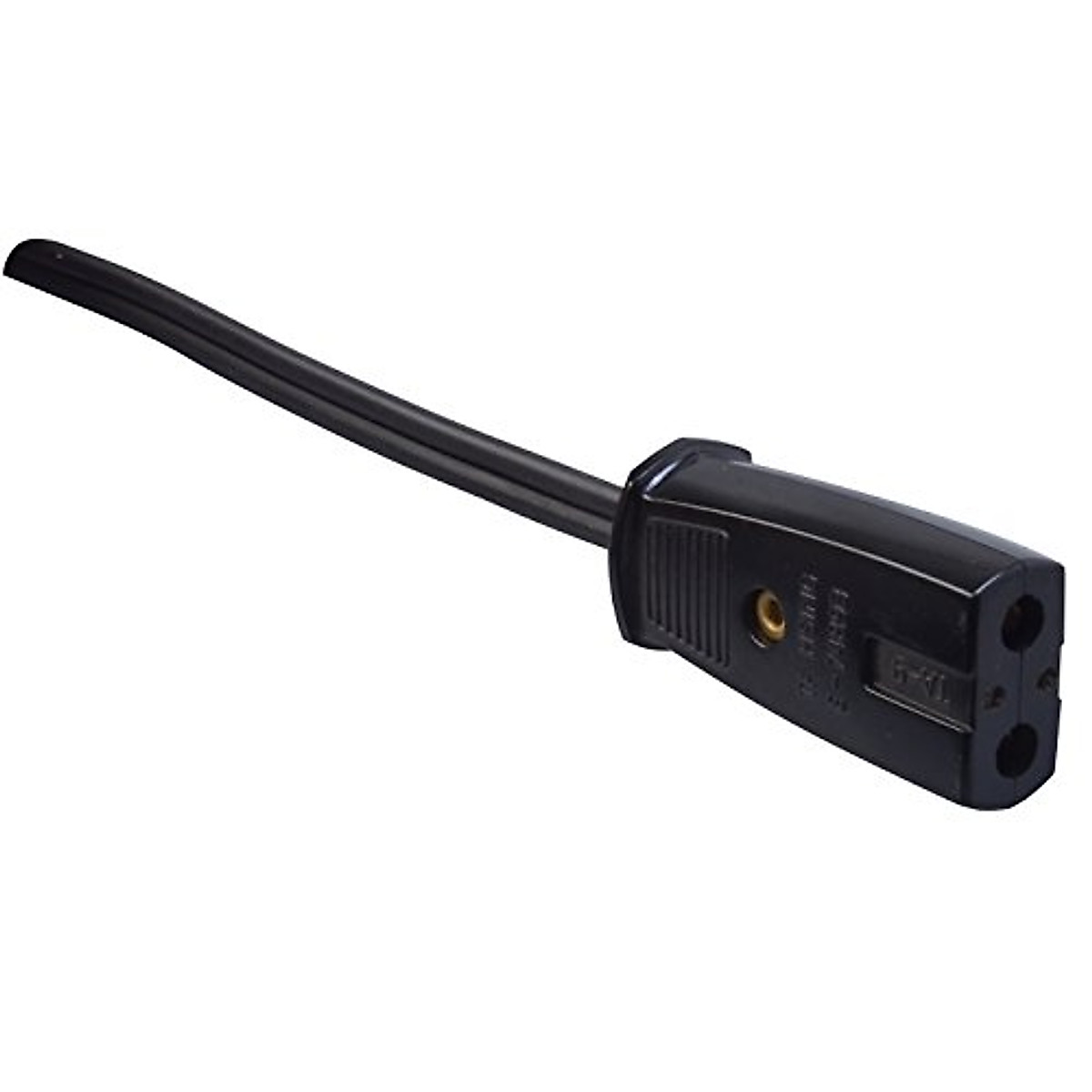 Woods 0293 Coleman Hpn Mini Replacement Extension Cord; 18/2; 2-Foot; Black