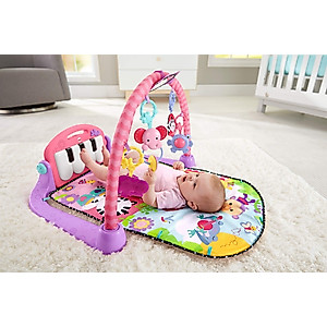 Fisher-Price Kick & Play Piano Gym, Pink