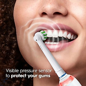 Oral-B Genius X Limited, Electric Toothbrush with Artificial Intelligence, Rechargeable Toothbrush (1) Replacement Brush Head, Travel Case, White