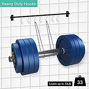 SumDirect 5Pcs 5 7/10 Inch Extra Large S Hooks, Heavy Duty Stainless Steel S Shaped Hooks for Hanging Apparel Kitchenware Utensils Plants Towels Gardening Tools