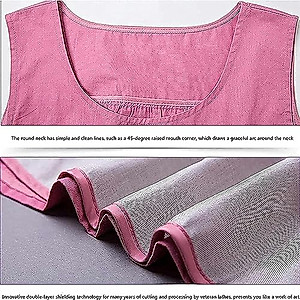EMF Radiation Protective Clothing, Radiation Protective Maternity Clothing Conductive/Shielding EMF Radiation Protection Silver Fabric RFID Blocking