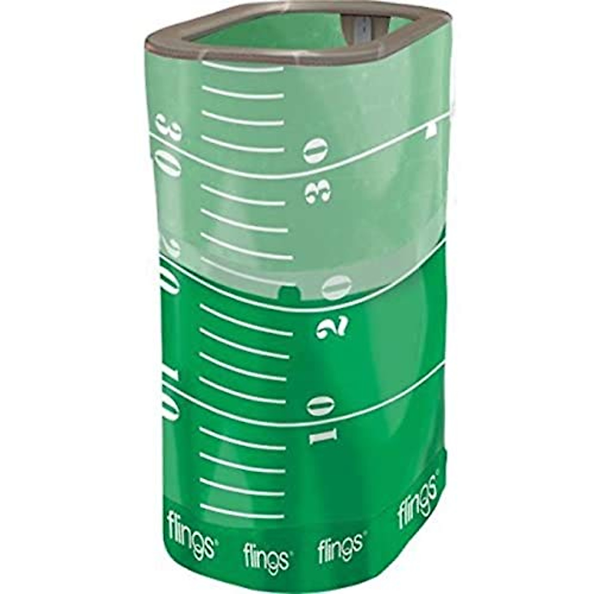 Amscan POP UP TRASH BIN, Football Party Flings Bin - 22' x 15' x 10', 1 Pc