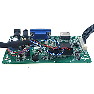 LP156WF6 eDP LCD Panel Control Board Driver Kit 1080P VGA HDMI Video 3.5mm Audio Input