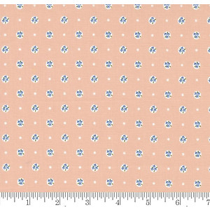 Peachy Keen Posy Polka Blenders Bubble Gum 29174 17 by Corey Yoder from Moda by The Yard