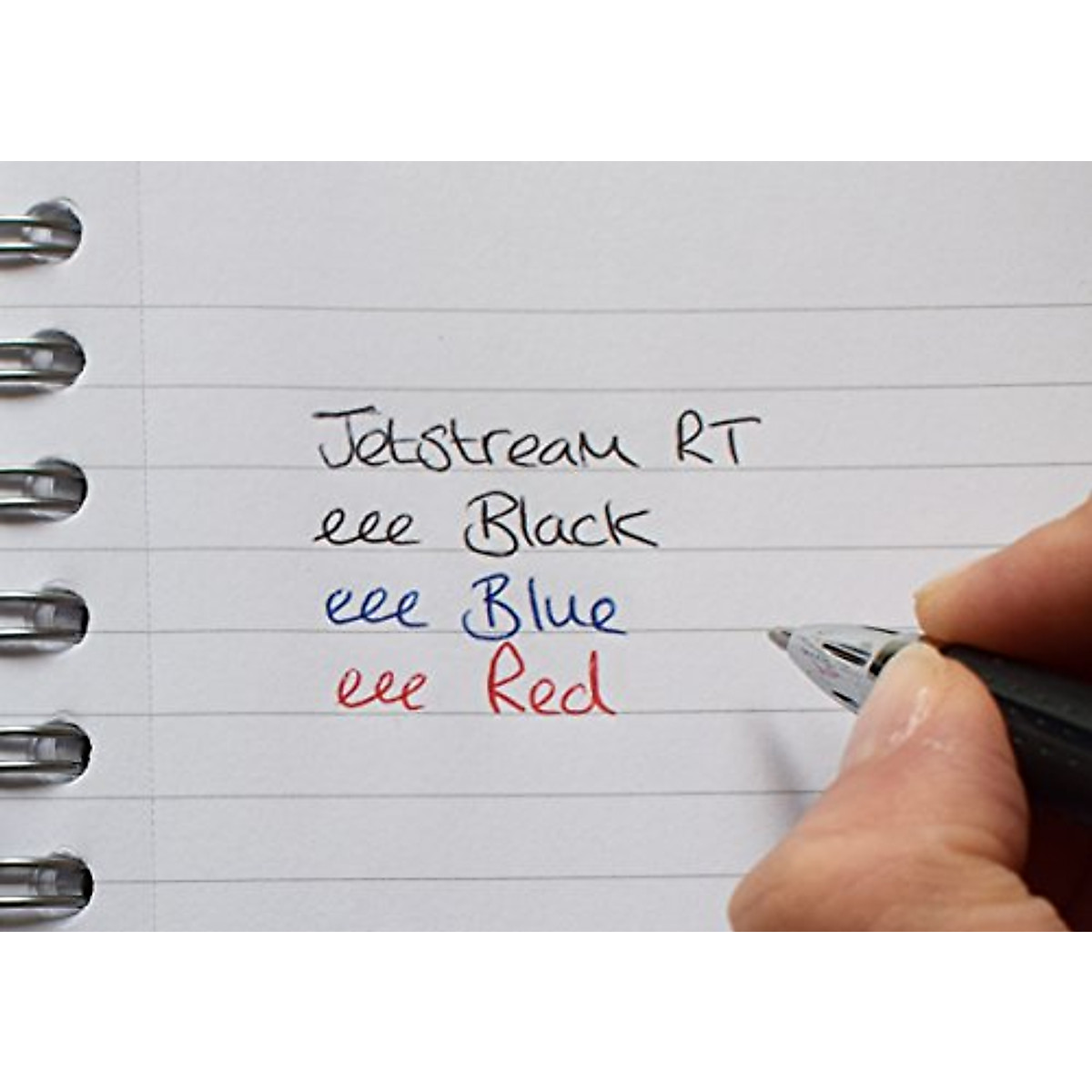 uni-ball Jetstream Retractable SXN-210 Rollerball Pen - Blue, Pack of 3