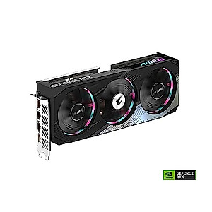 GIGABYTE AORUS GeForce RTX 4060 Elite 8G Graphics Card, 3X WINDFORCE Fans, 8GB 128-bit GDDR6, GV-N4060AORUS E-8GD Video Card