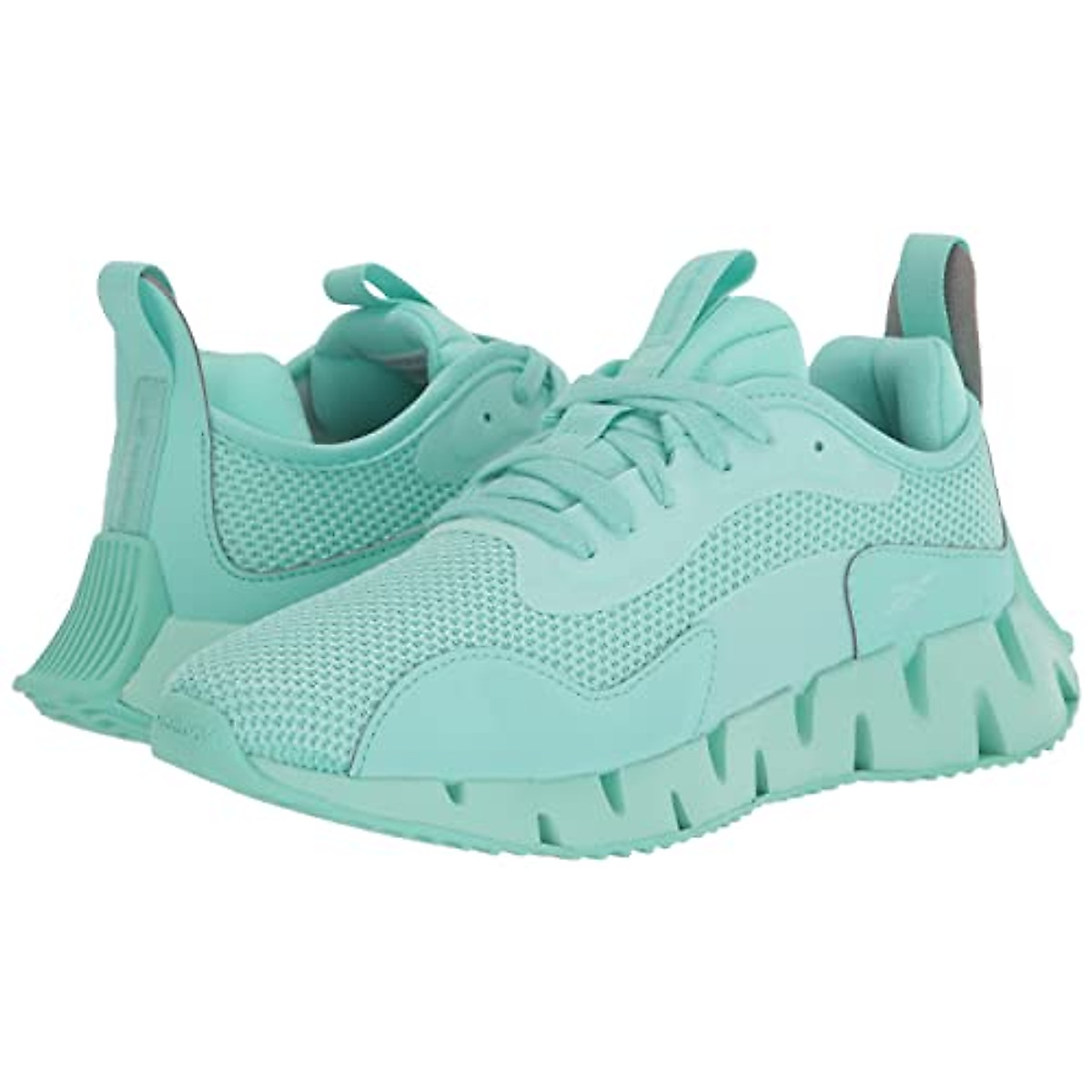 Reebok Women's Zig Dynamica Sneaker, Pixel Mint, 8.5