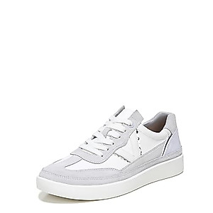Vionic Women's Essence Mylie Lace Up Sneakers- Supportive Ladies Casual Shoes That Include Three-Zone Comfort with Orthotic Insole Arch Support, White 8 Medium