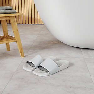 Crocs Women's Splash Slides Sandal, White, Numeric_7