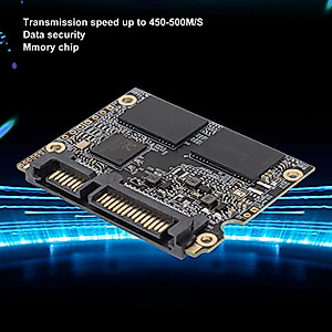 Dpofirs 2.5inch Dual Channel SATA SSD, SATA3 Internal Solid State Drive for Desktop Laptop 450‑500M/S(128G)