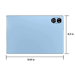 Tablet Android 9.0 Operating System - 10.1-inch HD Display Octa Core Processor 4GB RAM and 32GB ROM TF Expansion Support Built-in WiFi Bluetooth GPS Tablet