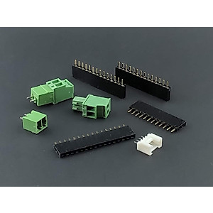 qBoxMini DIY IOT Enclosure Plus Kit (One SMA), IOT Enclosure for Arduino MKR Feather ESP32 Cellular LoRa WiFi Board, Waterproof IP65 Enclosure with Glands, prototyping PCB, connectors Set and SMA