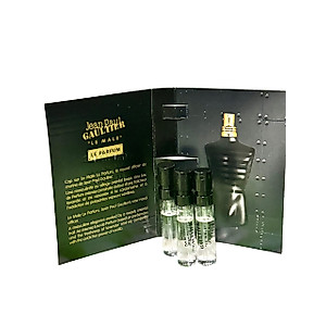 Jean Paul Gaultier Le Male Le Parfum Men Eau De Parfume Intense Sample Spray 1.5 ml / 0.05 fl oz (set of 3)