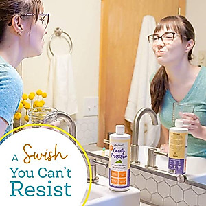 Oxyfresh Premium Cavity Protection Fluoride Mouthwash 16 oz. + Fluoride Fresh Mint Toothpaste 5 oz. | Perfect Pair for Anticavity Routine | Alcohol Free | Dye Free |