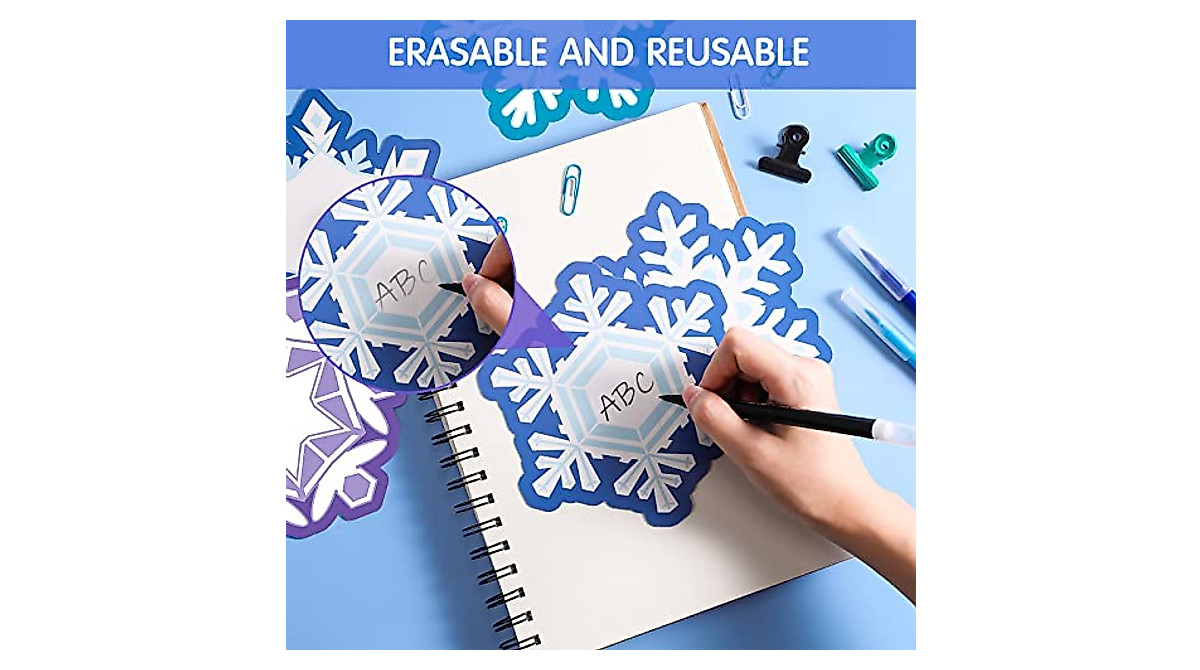 45 Pcs Winter Cutouts for Classroom & Holiday Decor