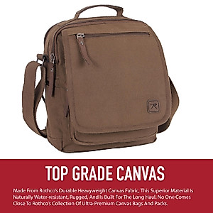 Rothco Every Day Work Shoulder Bag – Great for Work, Travel, Commuting, and More - Khaki