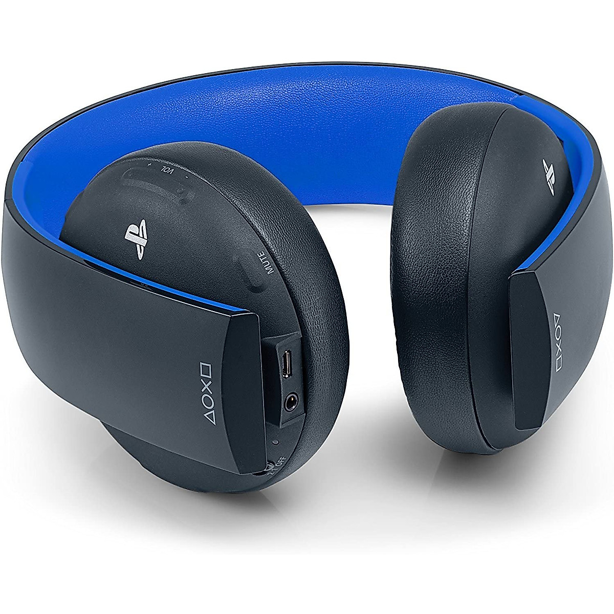 PlayStation Gold Wireless Stereo Headset - Jet Black (Renewed)