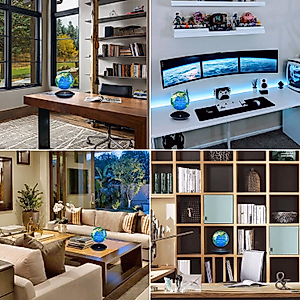 Flagest Magnetic Levitation Floating Globe Rotating Globe - Touch Control and Gradient Night Light Color Globes- Birthday Anniversary Item(6 Inches Globe)