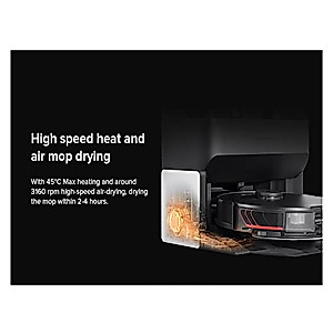 Dryer Module with Empty Filling Base, Drying Time Adjustment, Intelligent Drying, Compatible with Roborock S7 MaxV Ultra/S7 PRO Ultra (Color : Drying)