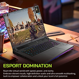 asus ROG Strix G16 16'' WUXGA 165Hz Gaming Laptop, Intel Core i7-13650HX, NVIDIA GeForce RTX 4060, 64GB DDR5 RAM, 4TB SSD, RGB 4zone Backlit Keyboard, Win 11Pro, Gray, 32GB Hotface USB Card