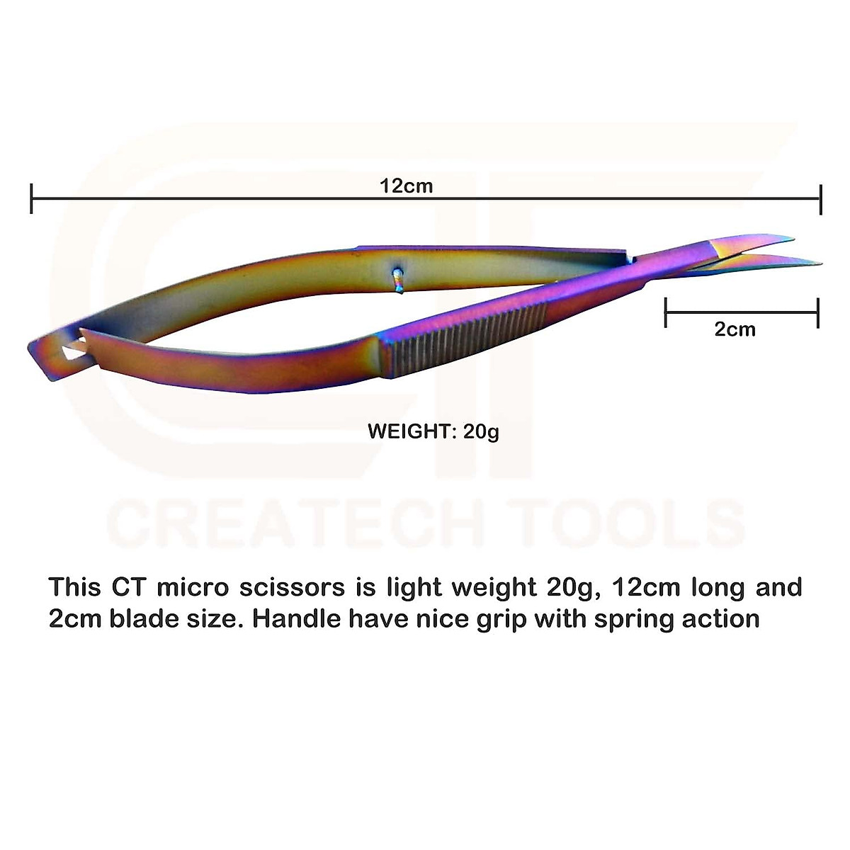 Eyebrow Tweezers Set – Pointed and Slanted Tweezers, Eyebrow Lash Trimming Scissors, Rainbow Professional Set