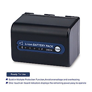 melasta 7.2V 3000mah Li-ion NP-QM71 Battery Compatible with Sony Camcorder NP-QM70 QM71D NP-FM50 NP-FM30 NP-FM70 NP-FM71 NP-FM90 Camera
