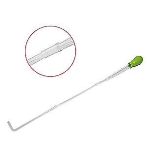 MRTIOO Spliceable 10-30 in Fish Tank Cleaning Tools, Aquarium Fish Coral Feeder, 4 in 1 Aquarium Siphon Gravel Cleaner Set, Water Changer Aquatic Bottom Waste Remover, Aquarium Pipette Accessies Tool