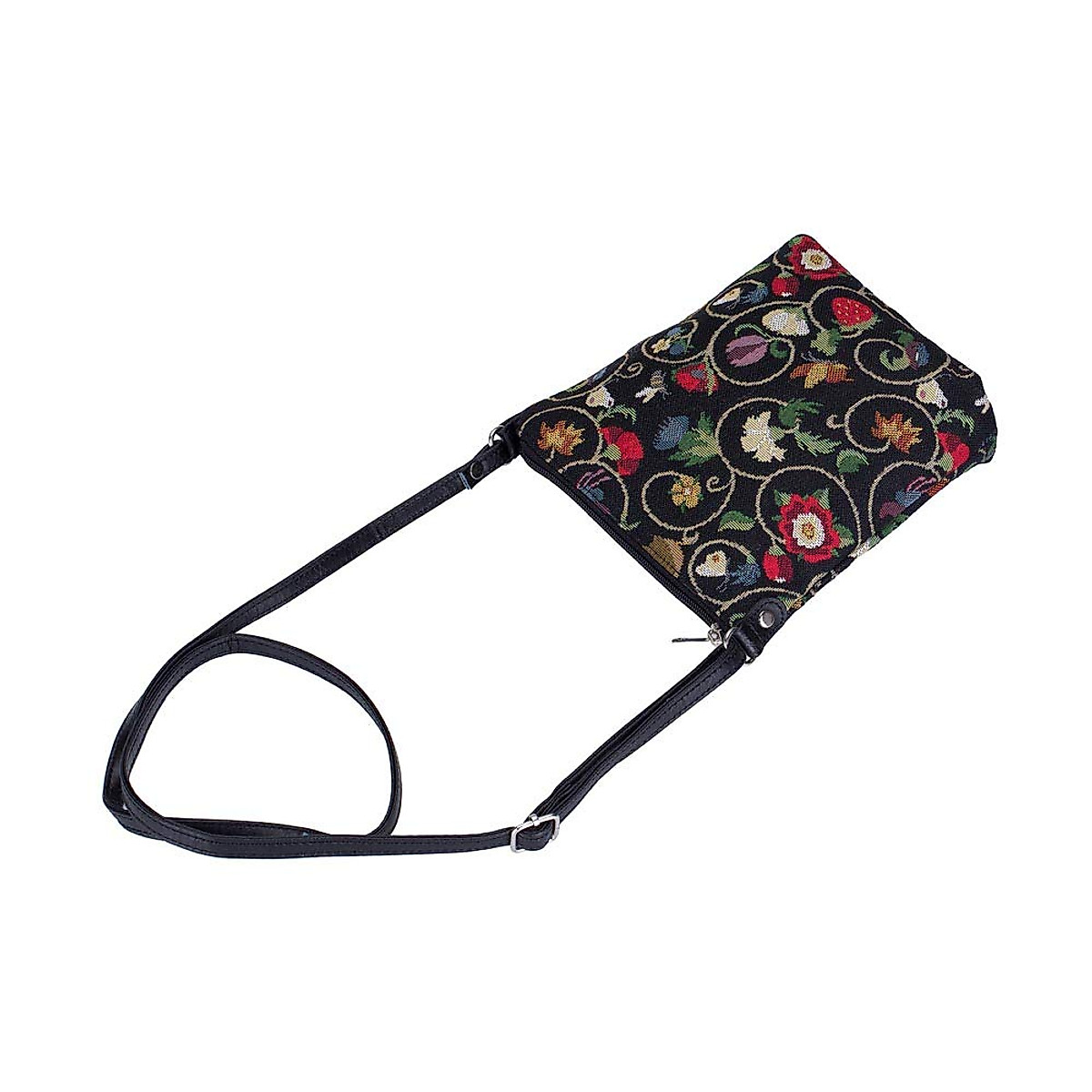 Signare Tapestry Small Crossbody Bag Sling Bag for Women with Jacobean Dream Design