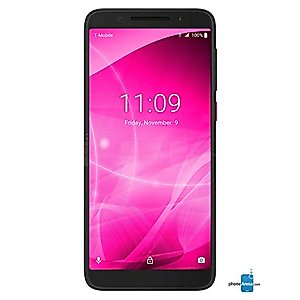 T-MOBILE REVVL 2 32GB BLK Phone (Black) (Renewed)