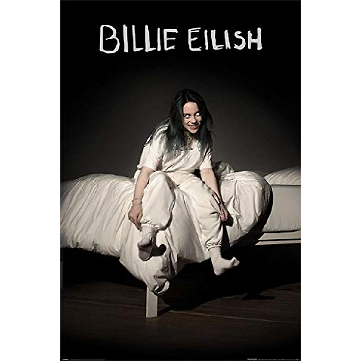 Billie Eilish - Music Poster (When We All Fall Asleep.) (Size 24" x 36")