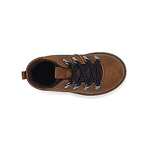carter's Boy's Donnie Fashion Boot, Brown, 9 Toddler