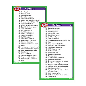 Super Duper Publications | Move Your Body Fun Deck | Occupational Therapy Flash Cards | Educational Learning Materials for Children