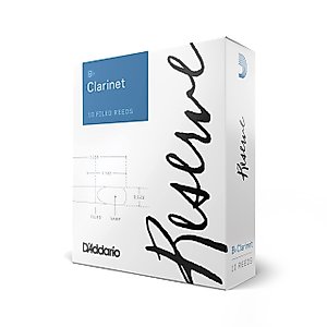 D'Addario Reserve Bb Clarinet Reeds, Strength 3.0, 10-pack